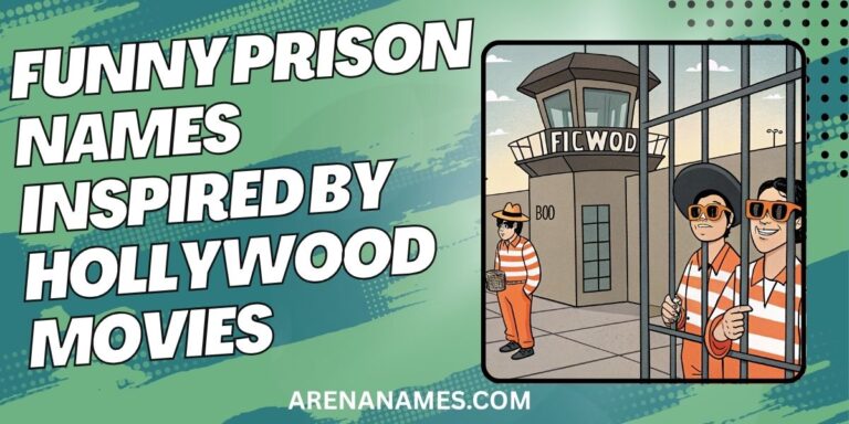 Funny Prison Names You Will Never Forget Or Stop Laughing At - Arena Names