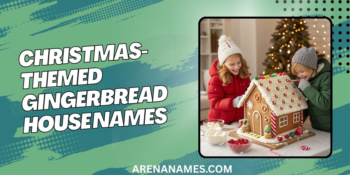 Wholesome Gingerbread House Names Everyone Will Love